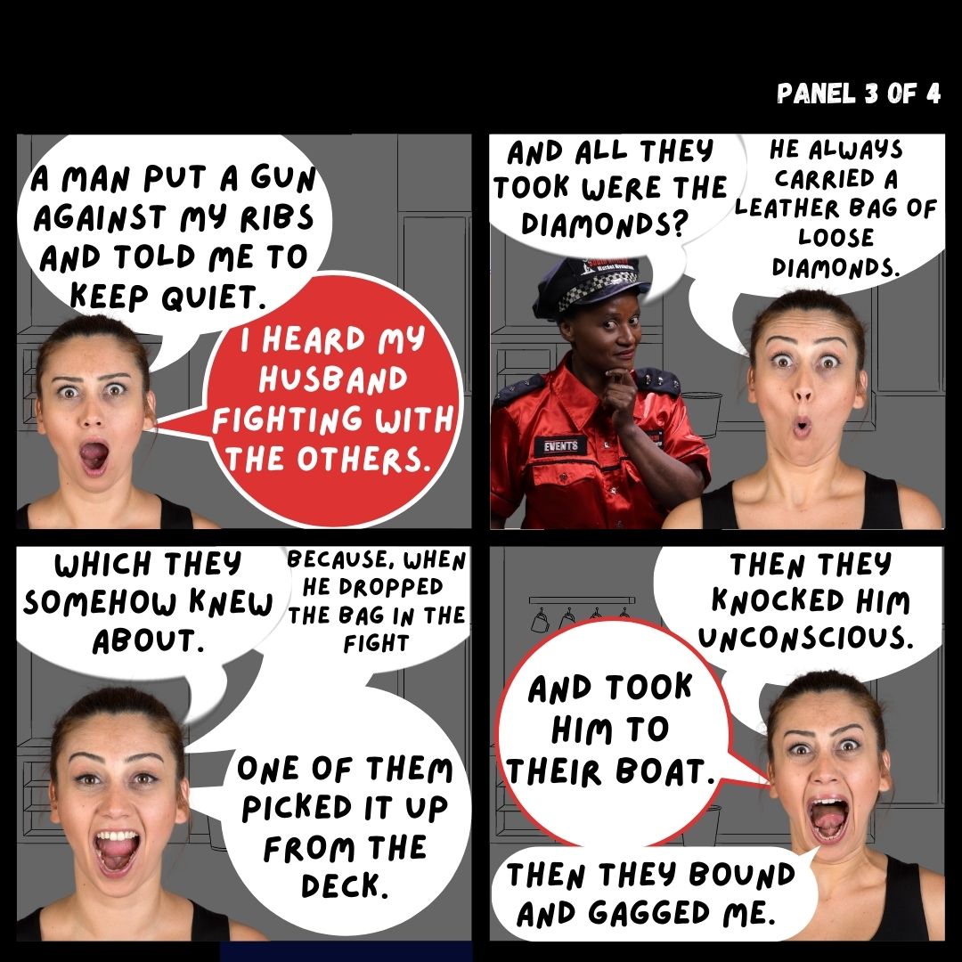 Minute-Of-Mystery | A White-Diamond Lie... - South African Murder Mysteries