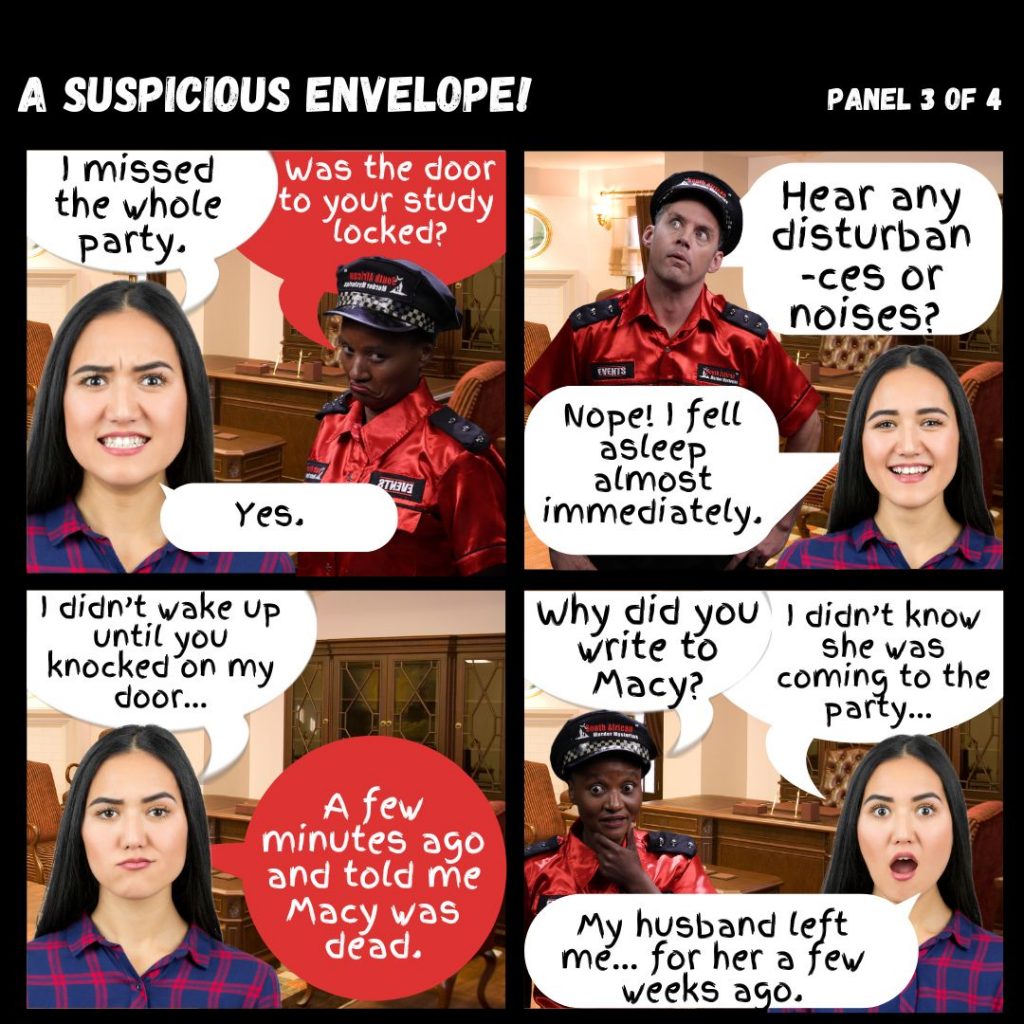 Minute-Of-Mystery | A Suspicious Envelope! - South African Murder Mysteries