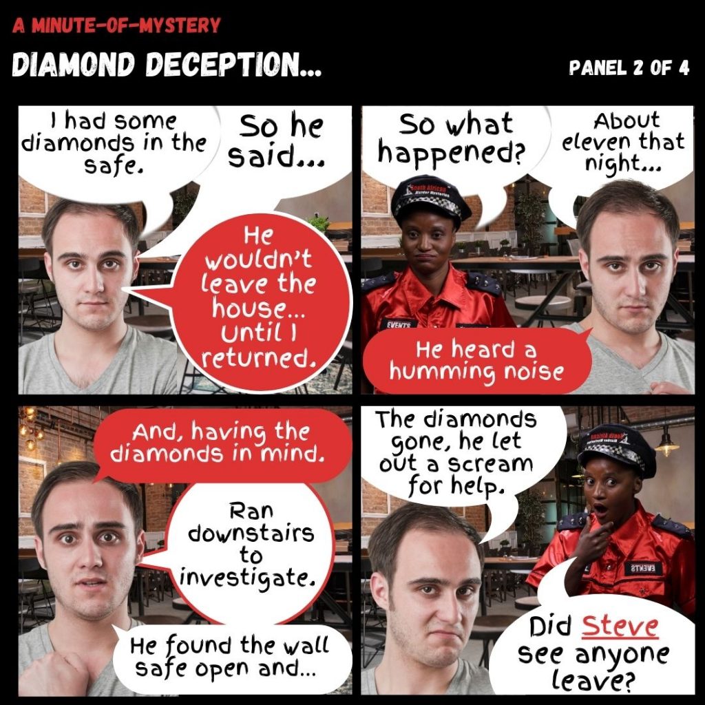 Minute-Of-Mystery | Diamond Deception... - South African Murder Mysteries