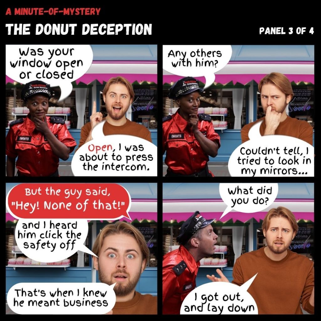 Minute-Of-Mystery | Donut Deception - South African Murder Mysteries